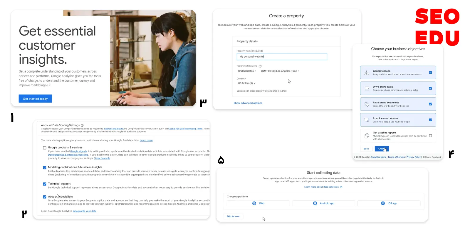 معرفی و آموزش نصب گوگل آنالیتیکس به صورت کامل و تصویری - SEOEDU
